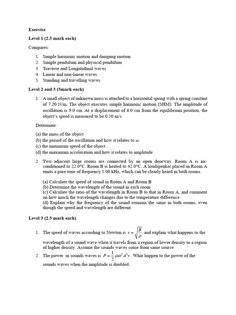 Exercises T-2 | PDF