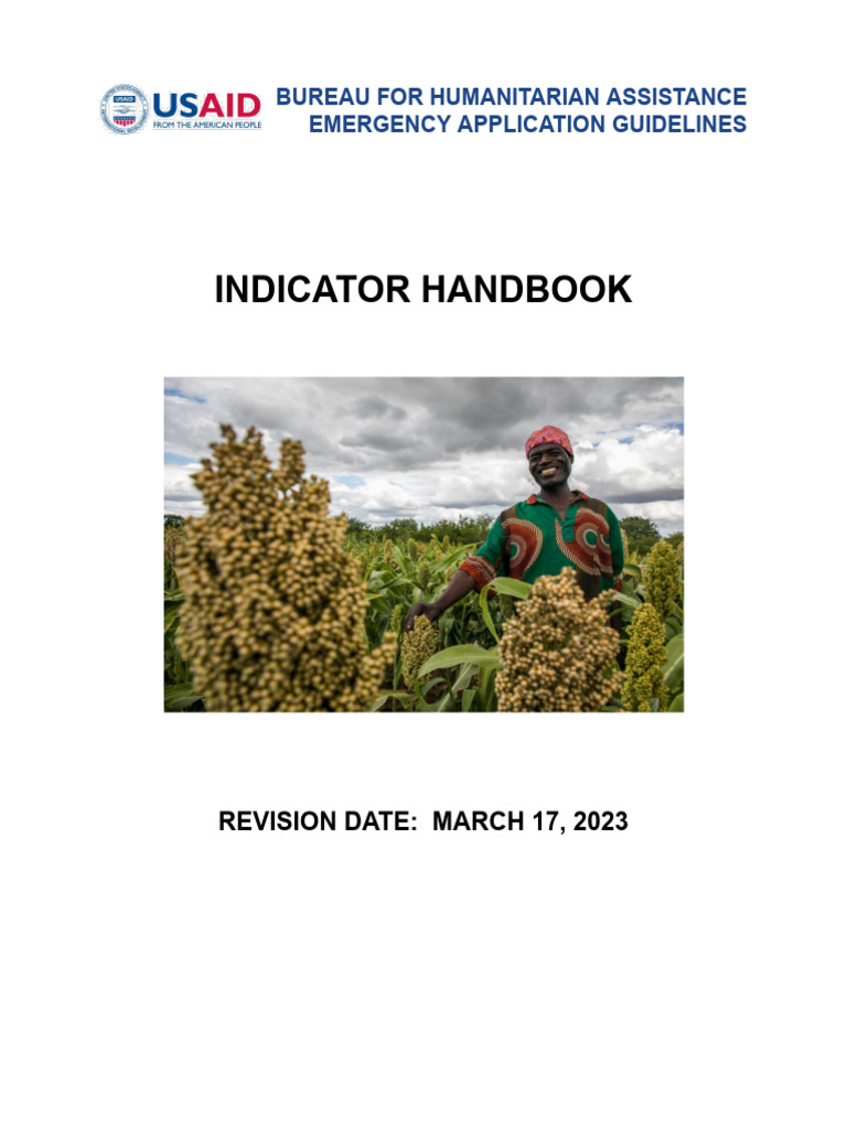 BHA Emergency Application Guidelines | PDF | Disaster Risk Reduction