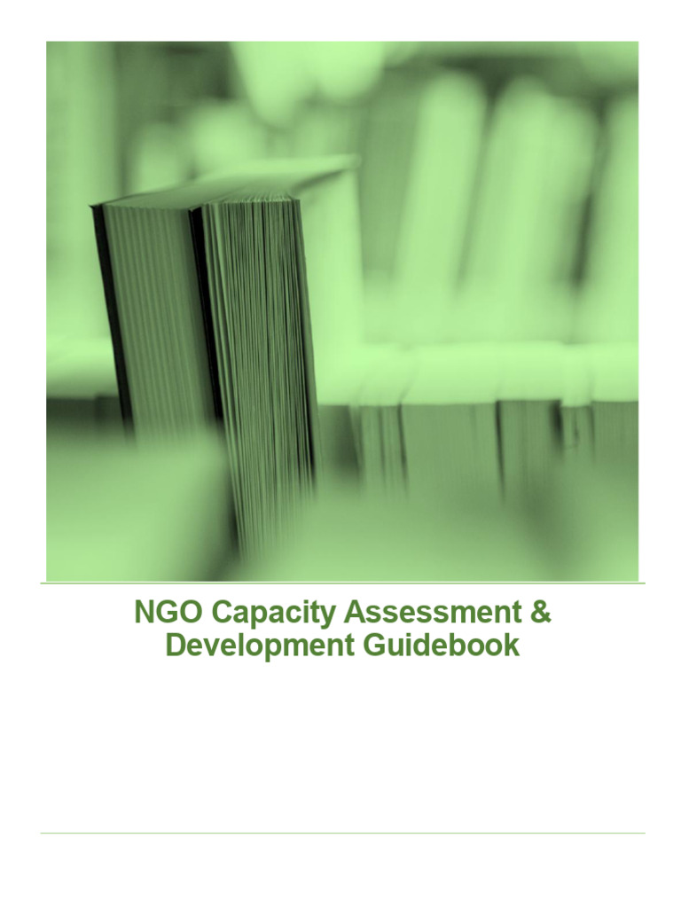 NGO Capacity Development Guide for Afghanistan | PDF | Non Governmental ...