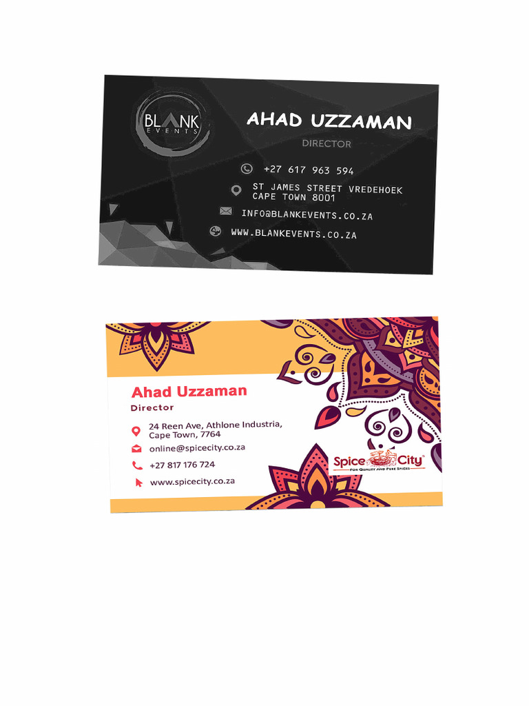 Visiting Card | PDF
