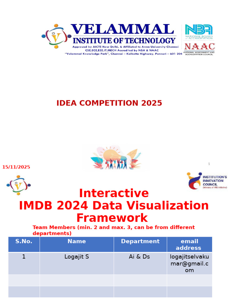 Idea Competition Template | PDF | Information Science | Information ...