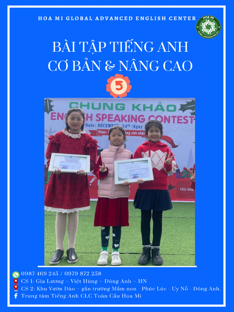Bìa SBT Tiếng Anh Nâng Cao 5,6,7 | PDF