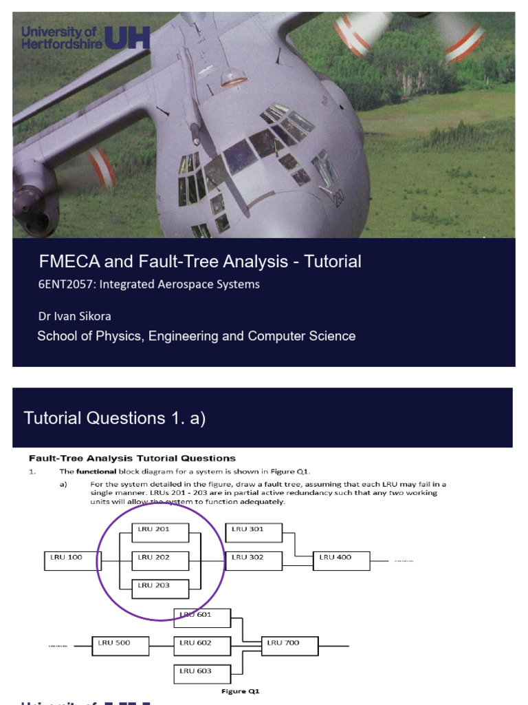 !6ent2057 - 2023 - 2024 - Integrated Systems 4 - Fmeca & Fta - Tutorial $ - 24feb24 | PDF ...