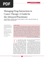 Chemotherapy Administration Sequencing Chart | PDF | Chemotherapy ...