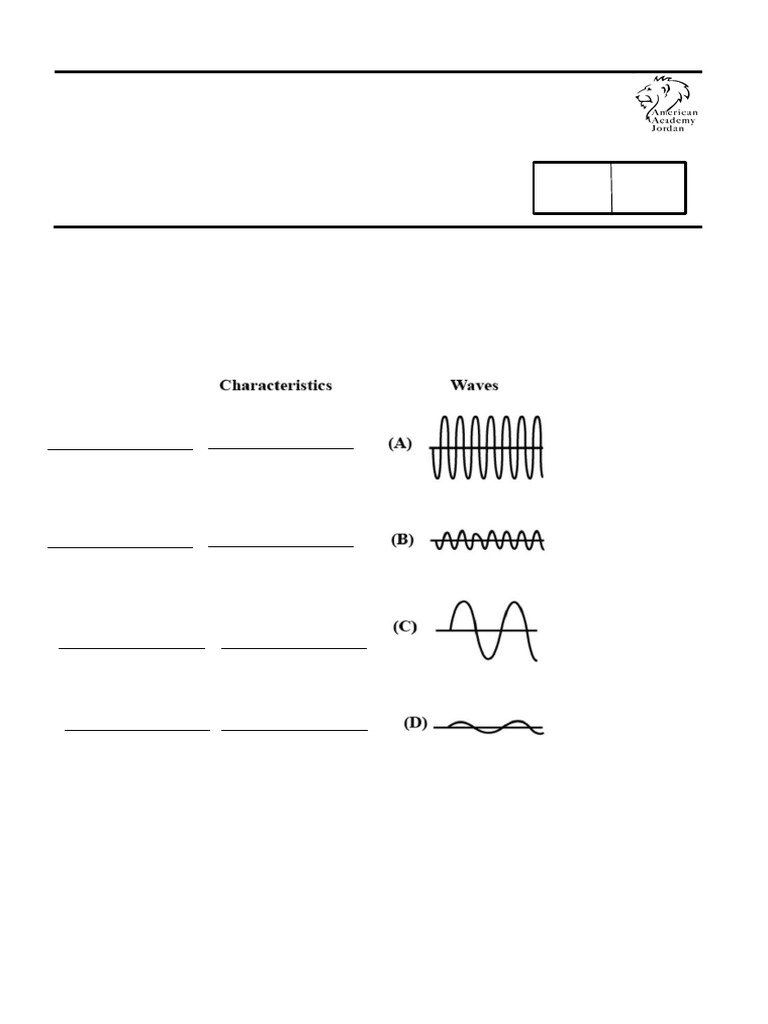 5th Grade Science Sound Waves Quiz | PDF