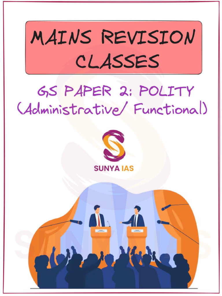 Polity - 2.0 - Sugam Bansal | PDF