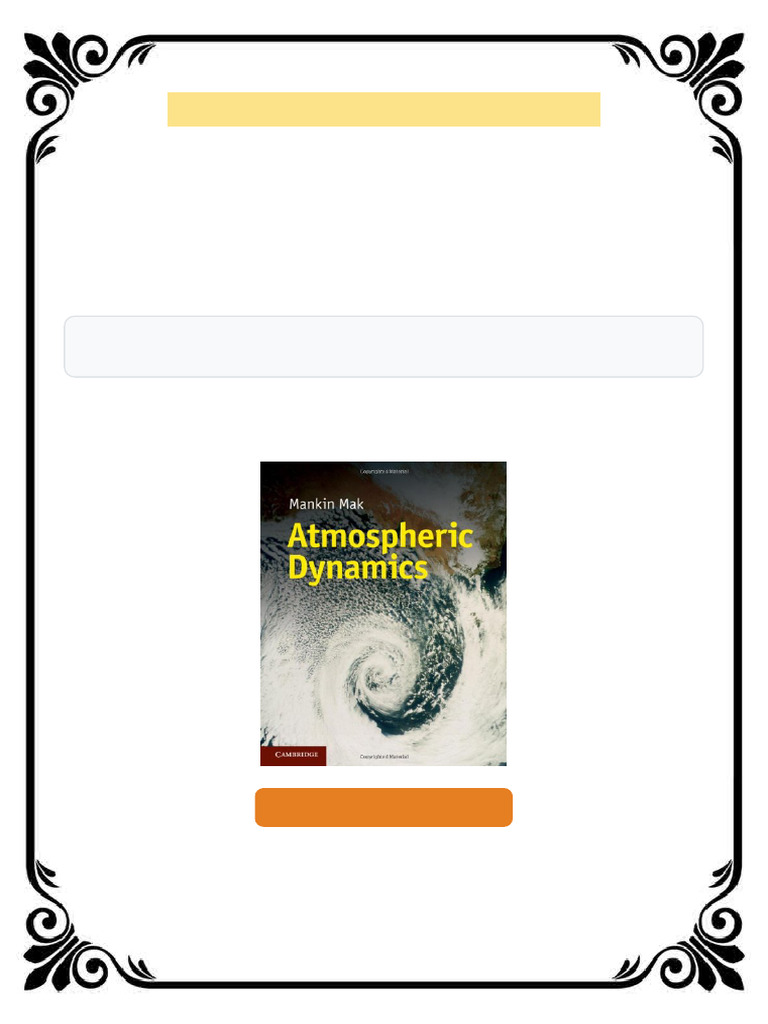 Atmospheric Dynamics Mak M. Digital Download | PDF | Continuum ...