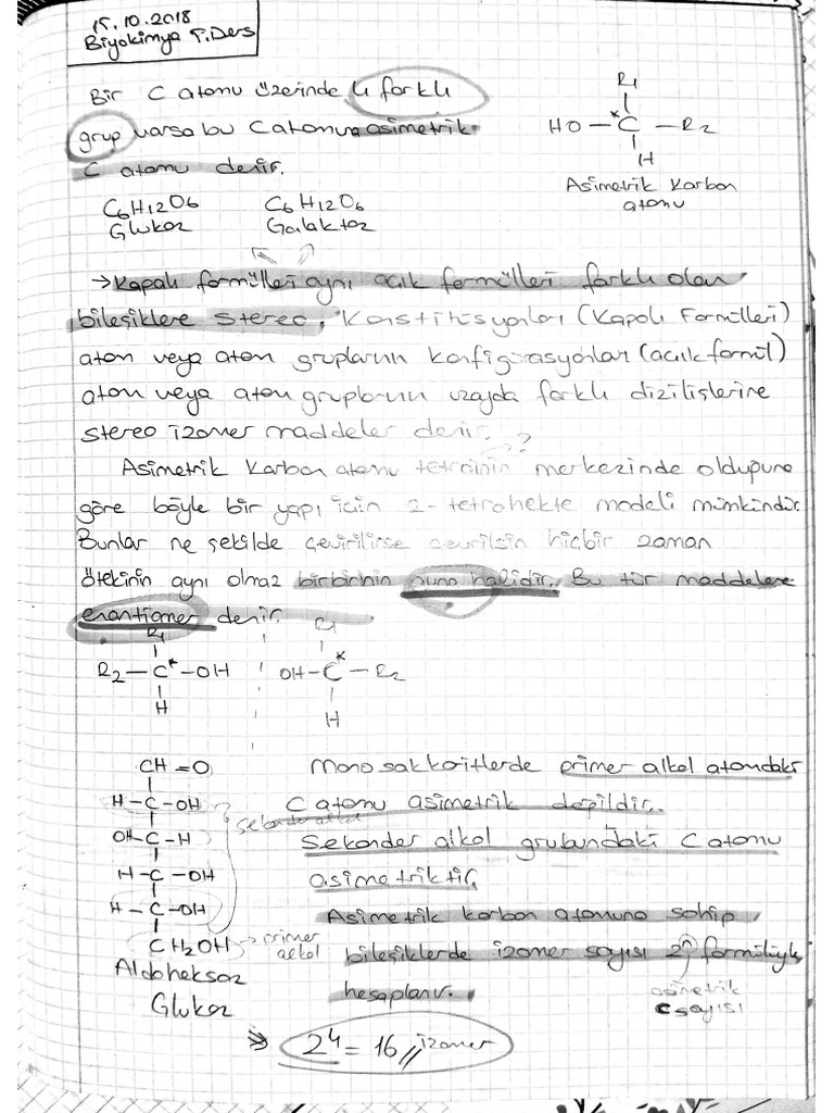 Biyokimya 5.-6.ders | PDF