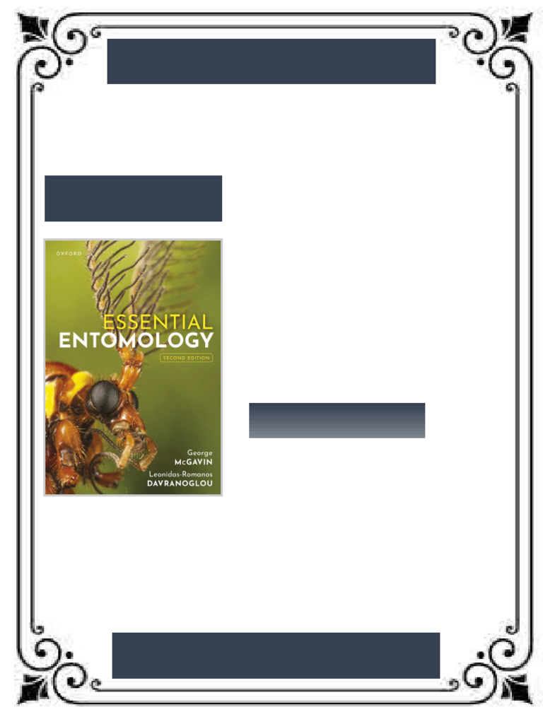 ESSENTIAL ENTOMOLOGY 2E Leonida Davranoglou pdf version | PDF