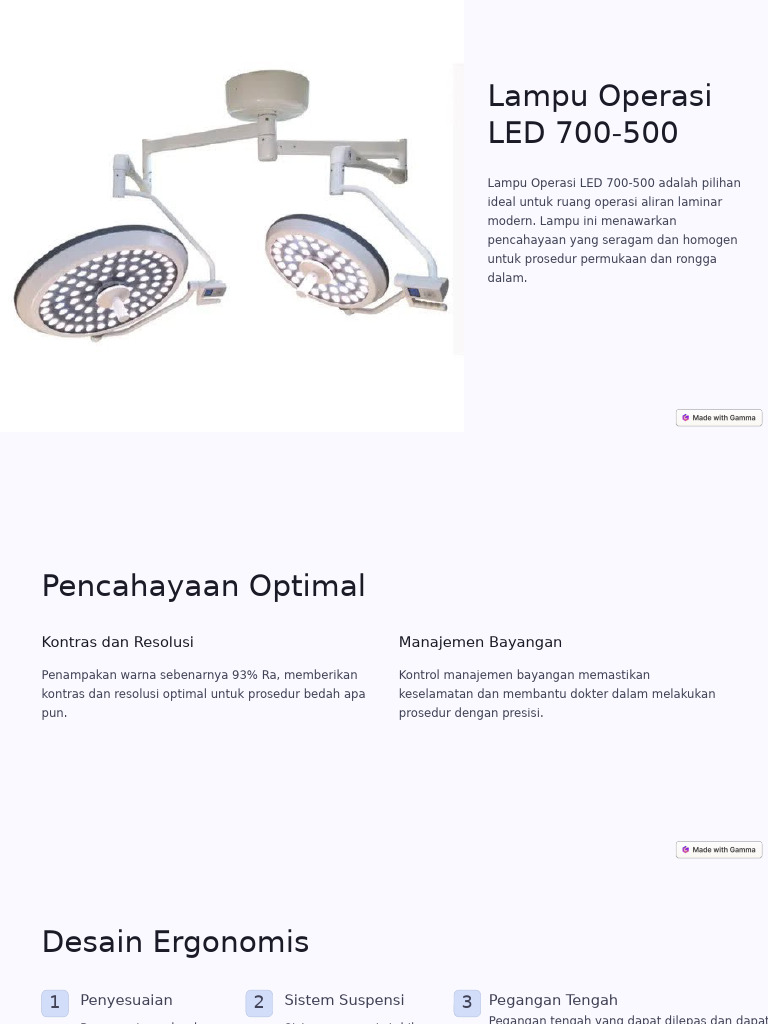 Lampu-Operasi-LED-700-500 | PDF