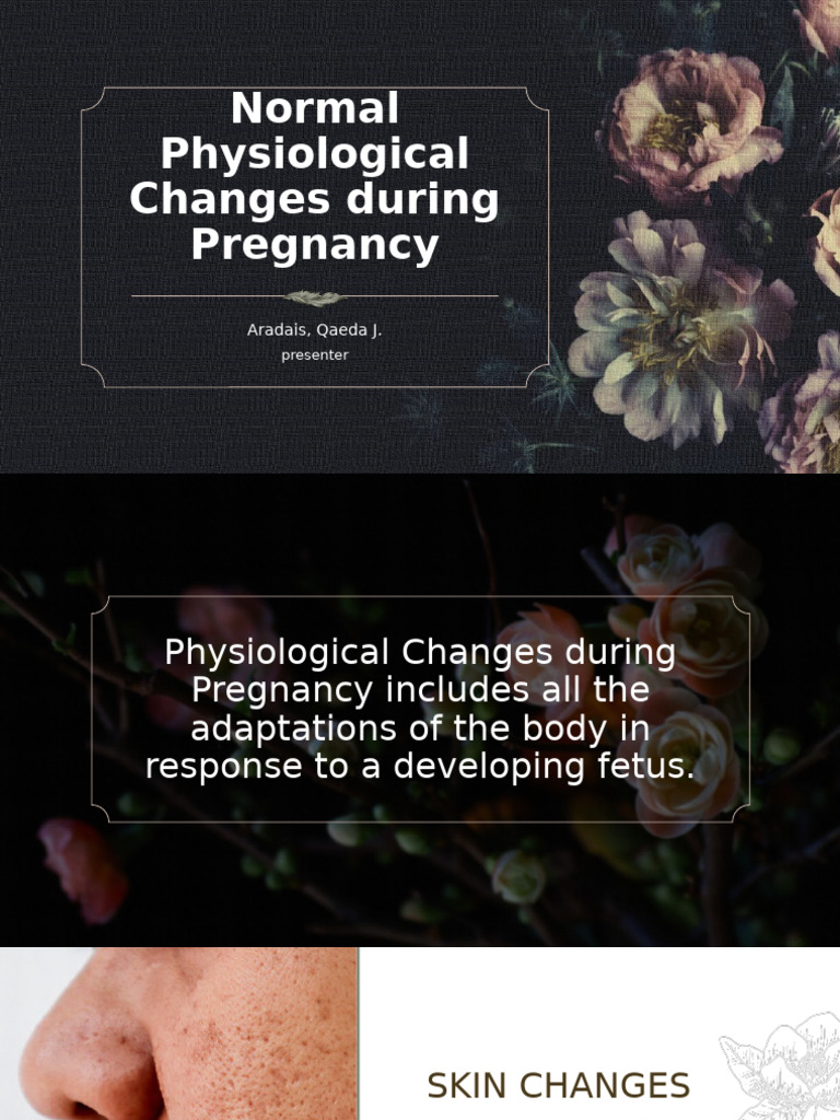 Copy Normal Physiological Changes During Pregnancy | PDF | Raw Foodism ...