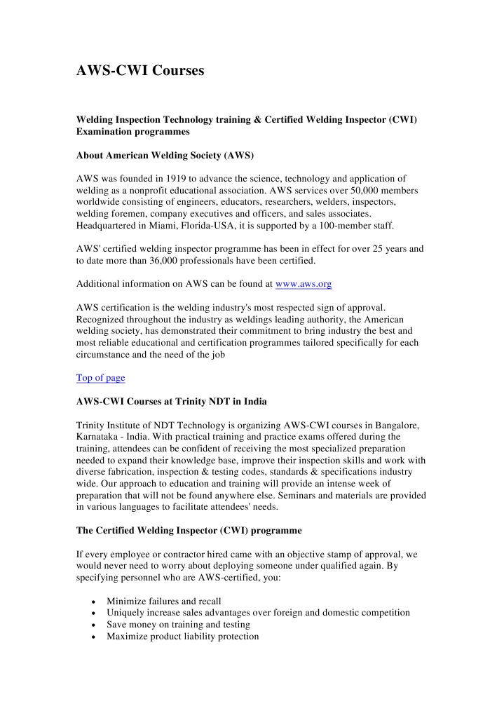 AWS-CWI Courses | PDF | Engineering | Business