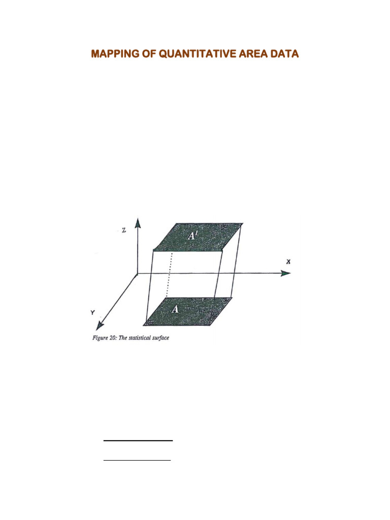 Quantitative Area Mapping Techniques | PDF | Contour Line | Applied ...