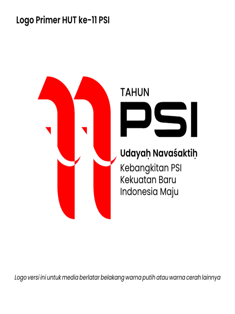 Logo HUT ke-11 PSI | PDF