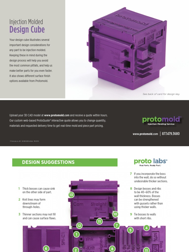 Protomold Cube Key | PDF