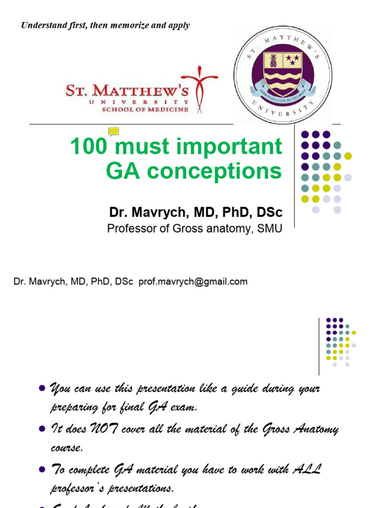 01 Anatomy Shelf Notes-1.PDF | PDF | Knee | Coronary Circulation