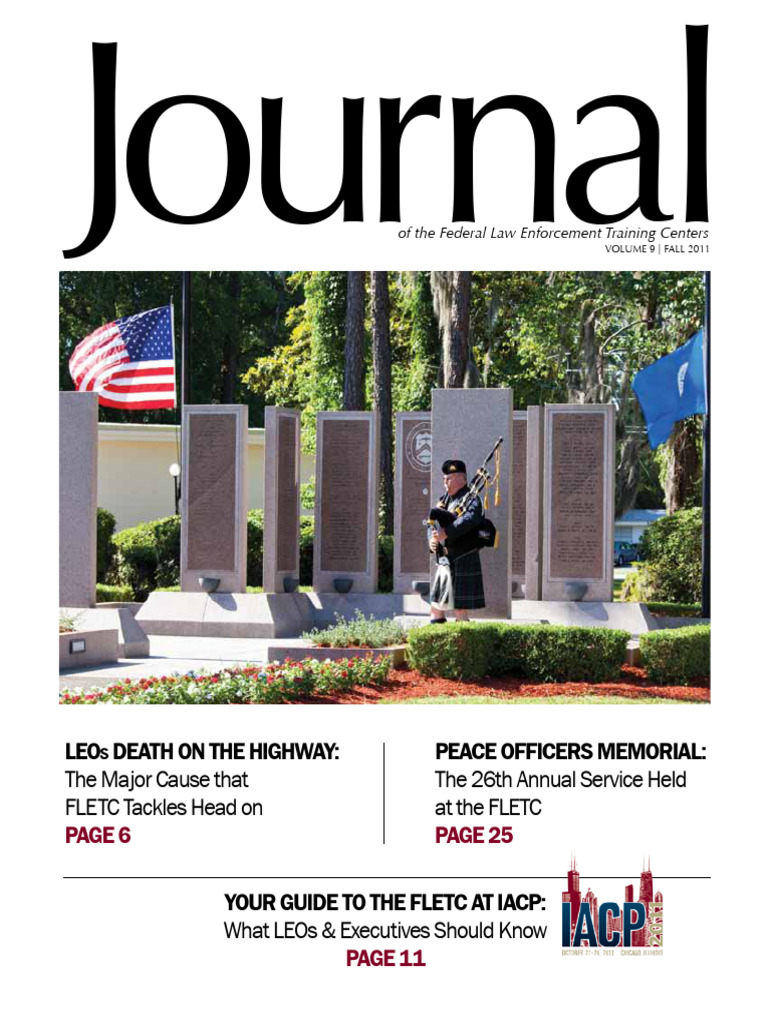 FLETC Journal: Fall 2011 Insights | PDF | Traffic Collision | Simulation