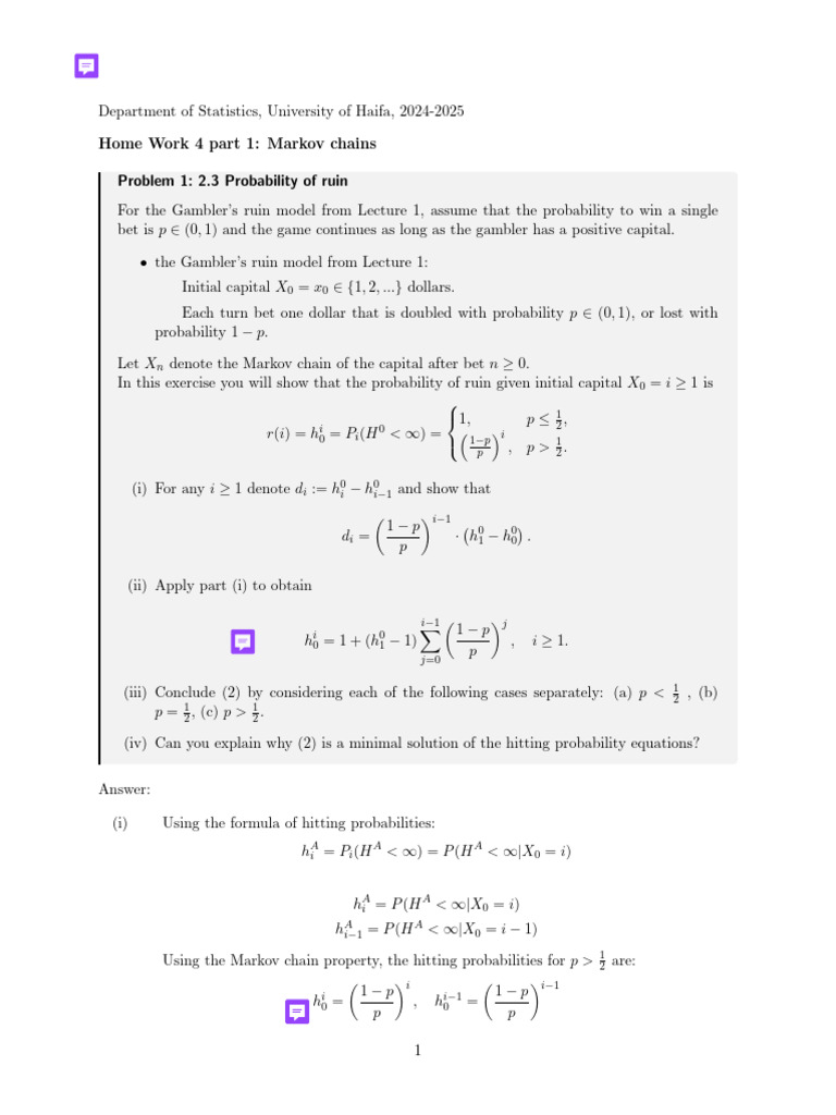 Anna_hw_4_Feedback(98) | PDF | Mathematics | Probability Theory