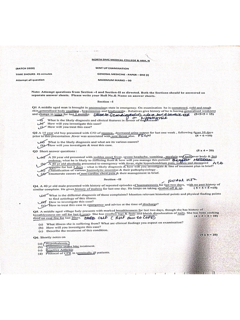 NDMC Sentups 2020 | PDF | Childbirth | Prenatal Development