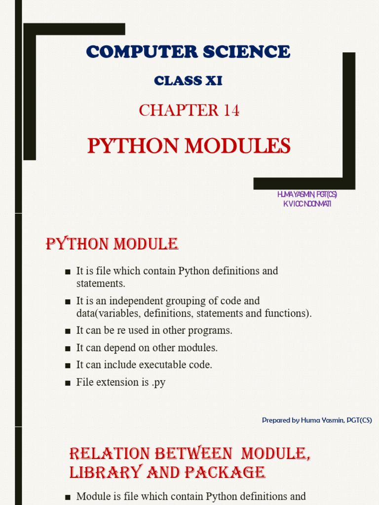 PM | PDF | Python (Programming Language) | Modular Programming