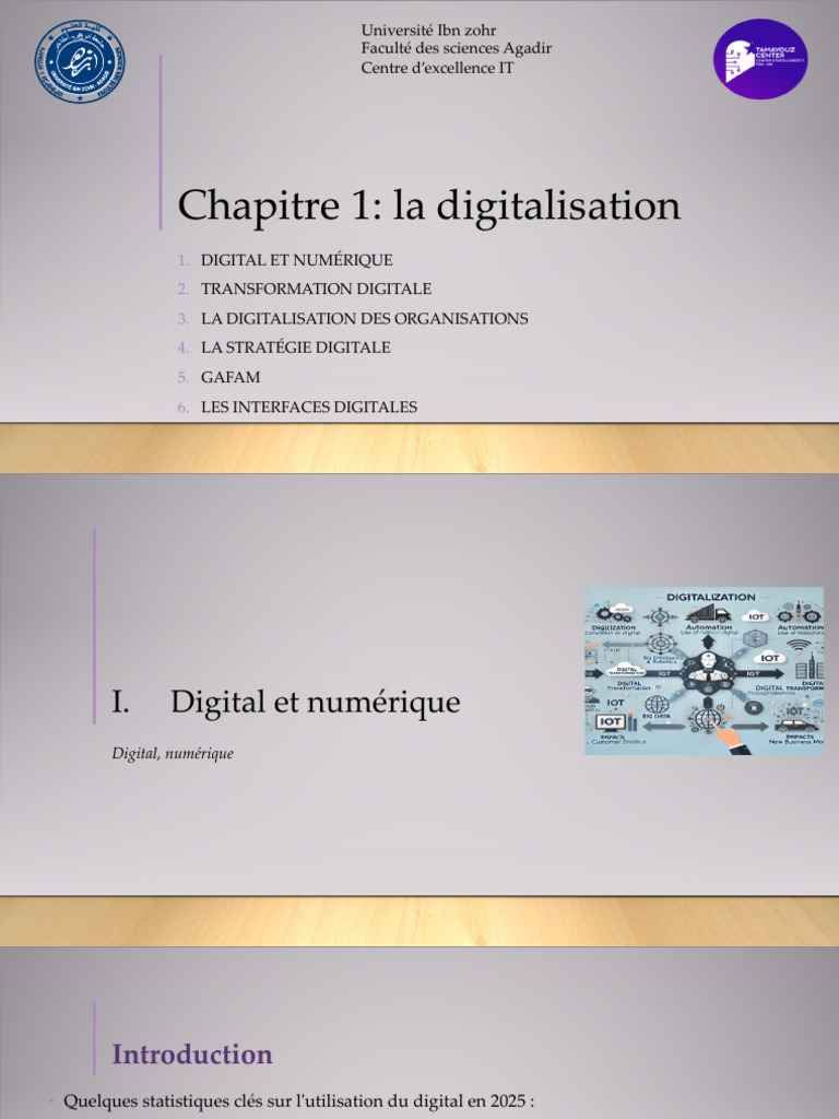 Comprendre la digitalisation et le numérique | PDF | Données numériques ...