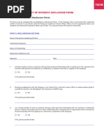Conflict of Interest Declaration Form | PDF