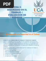 TEMA 01_Introduccion a Las Condiciones de Trabajo | PDF | Seguridad y ...