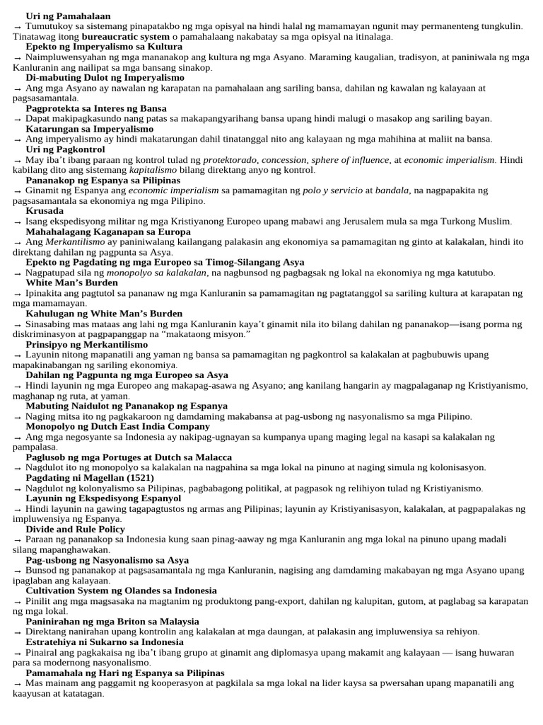 REVIEWER G7 Hehe Basahin Po Ninyo (3) | PDF