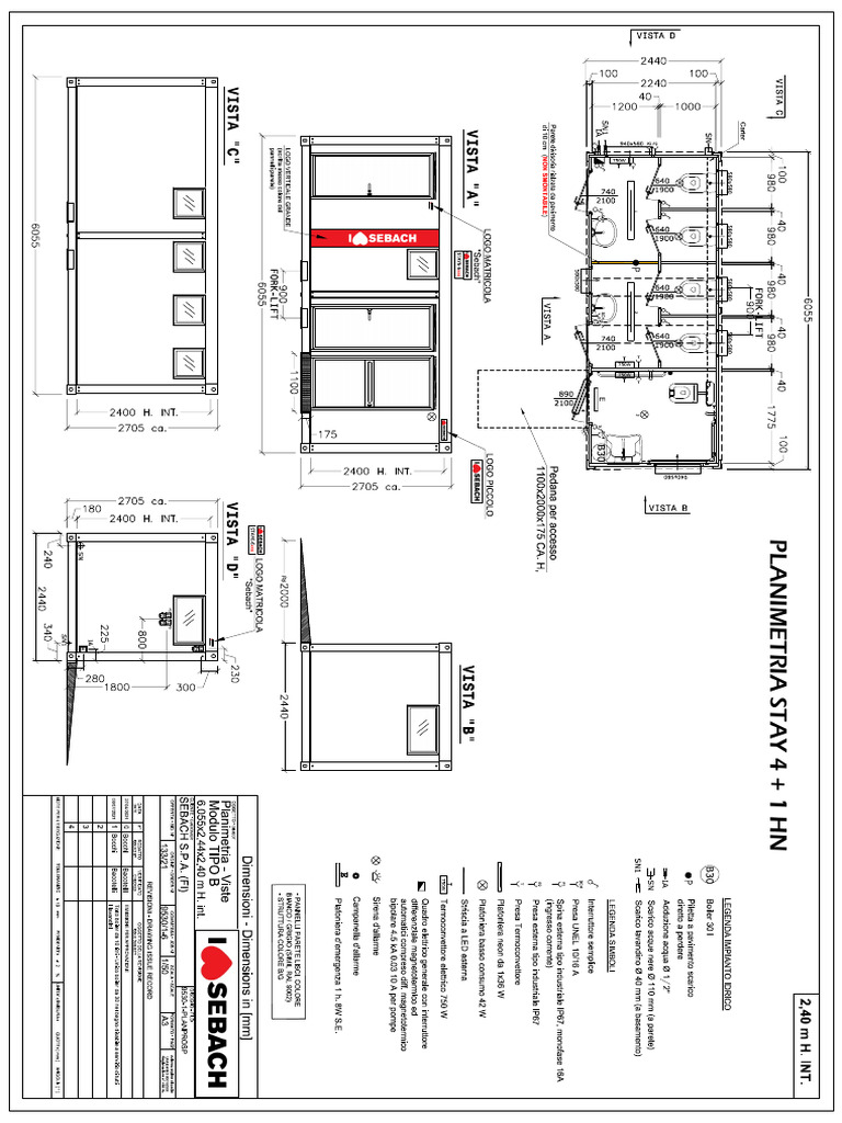 Sebach BOX SMART 4 HN - Scheda Tecnica | PDF
