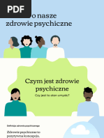 Prezentacja Zdrowie Psychiczne | PDF