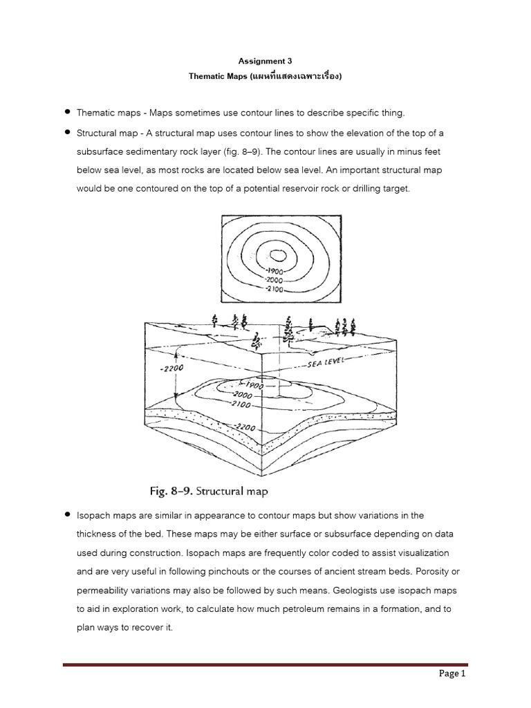 Completed Assign3 Thematic Map-820364-16674702244123 | PDF | Petroleum ...
