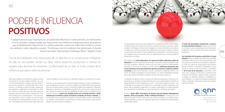 Poder e Influencia Positivos. | PDF | Liderazgo | Recursos humanos