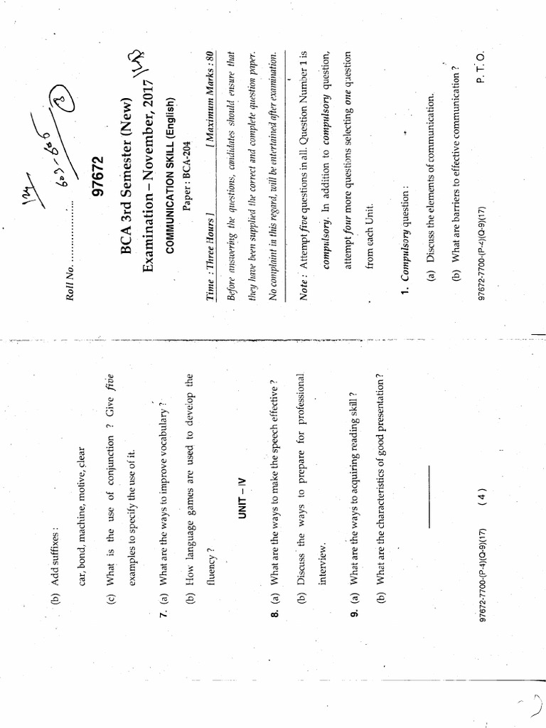 CSE(3rd)Dec2017 | PDF