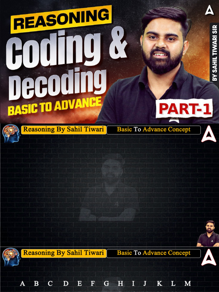 Coding and Decoding Techniques | PDF | Adulthood | Living Arrangements