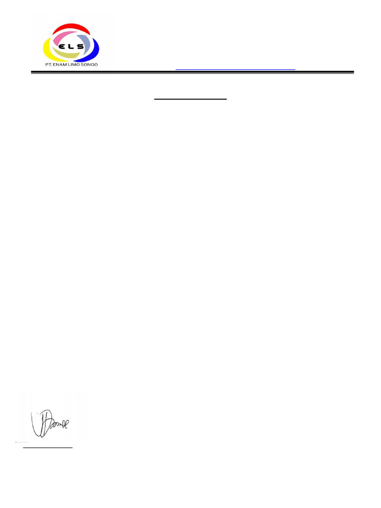 Surat Minat (Letter of Intent) | PDF