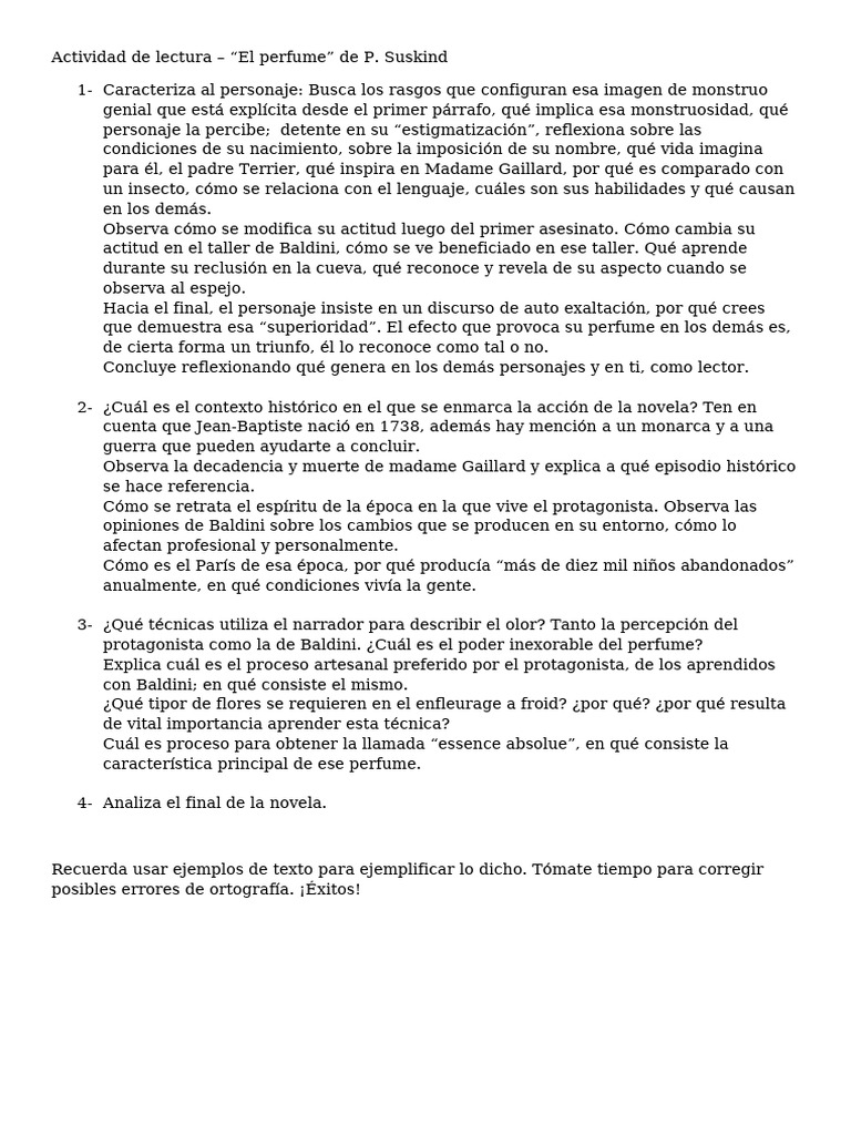Actividad de Lectura | PDF