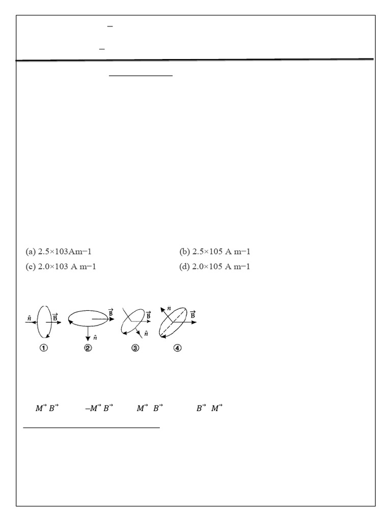 XII Phy - Ch 5 - 8 | PDF | Magnetism | Magnetic Field