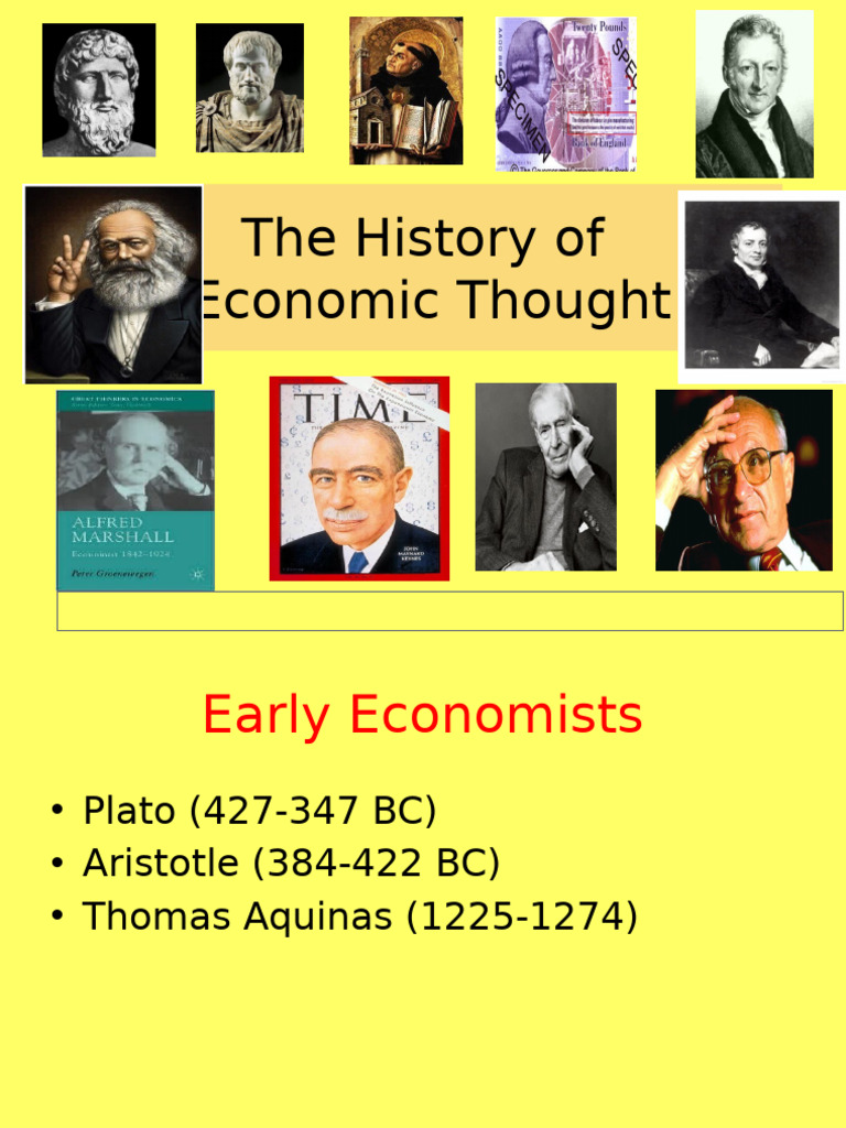 History of Economic Thought Overview | PDF | Economics | Classical ...
