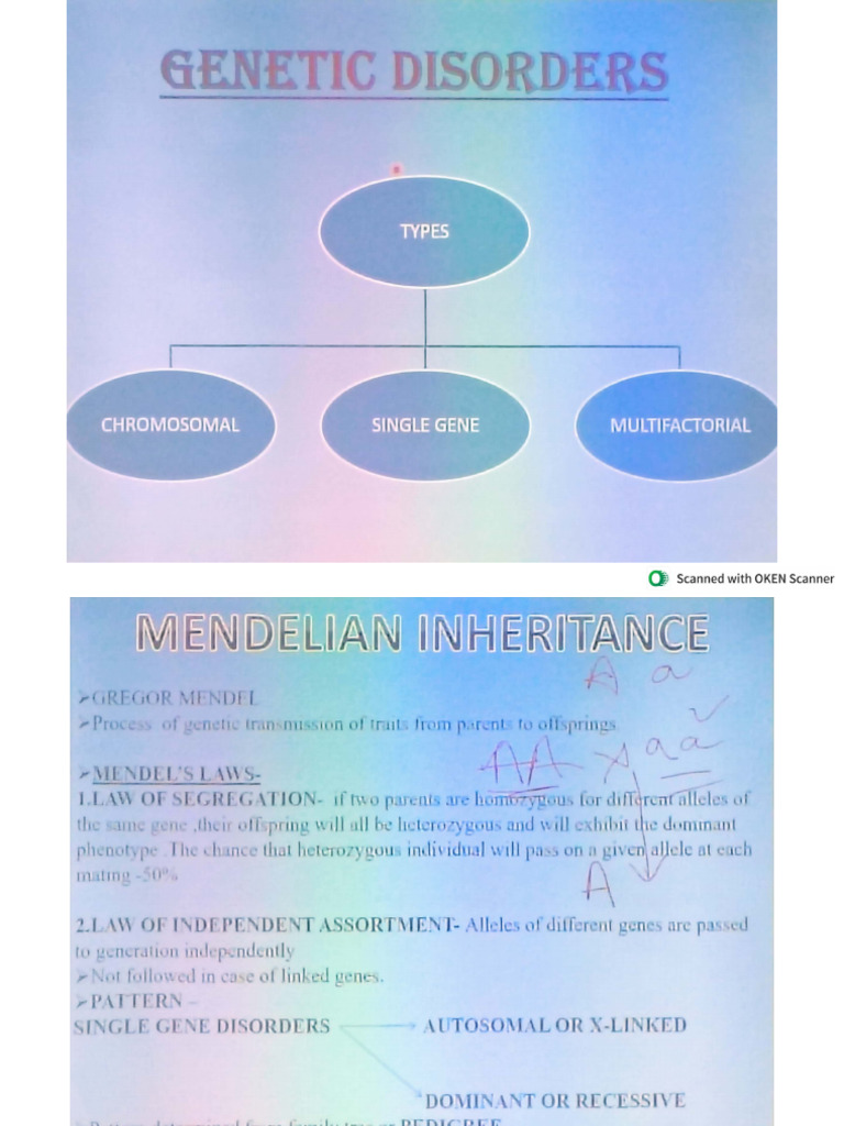 Genetics Disorder | PDF