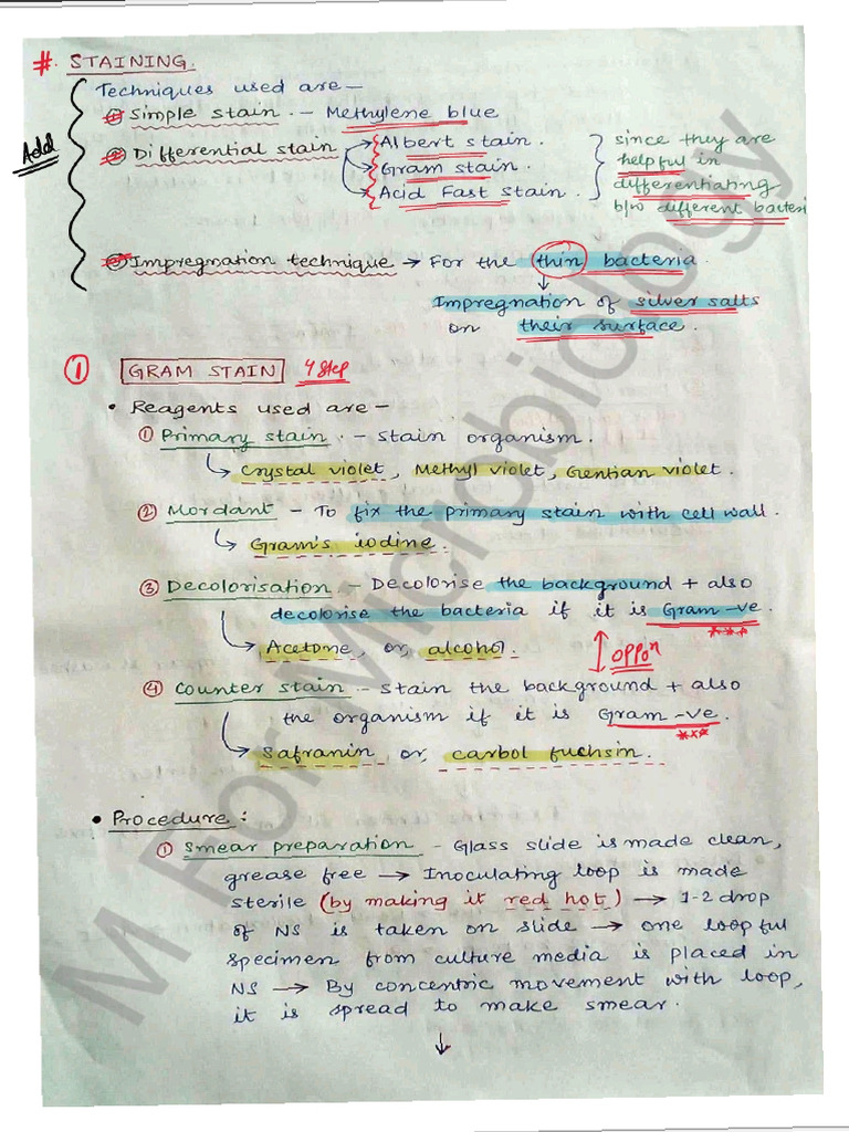 Micro Practical Viva Probable Questions | PDF