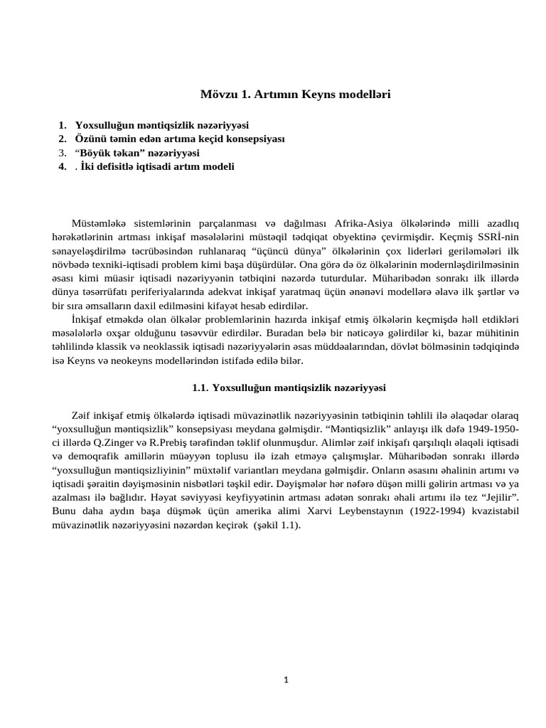 Inkisaf - Konspekti | PDF