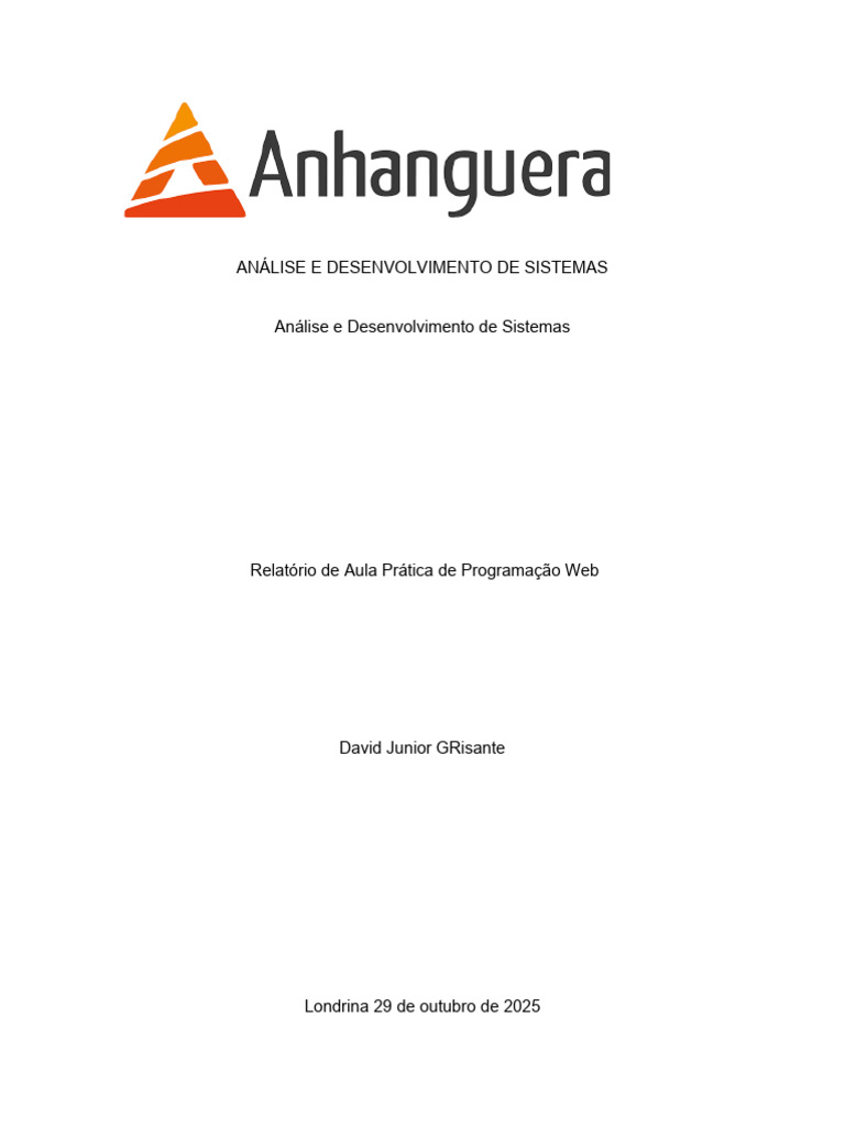 Programação WEB | PDF | Rede mundial de computadores | Internet e Web