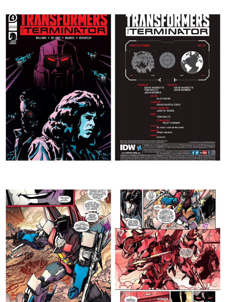 Transformers vs Terminator 4 | PDF