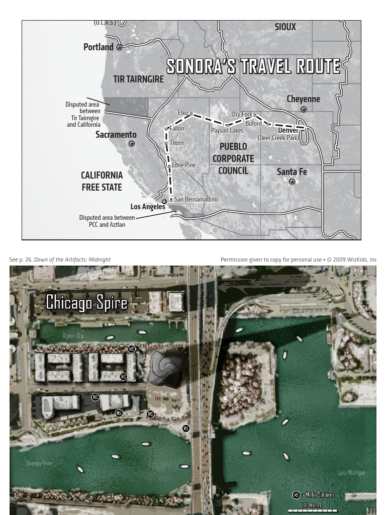 Shadowrun 4E - Dawn of the Artifacts 2 - Midnight Maps | PDF