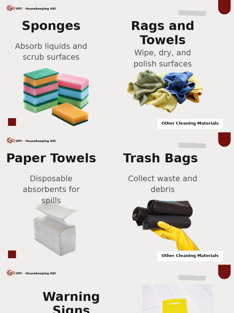 Other Cleaning Materials | PDF