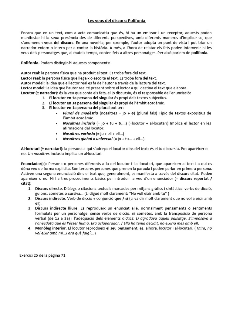 Veus Del Discurs (2) 1 | PDF