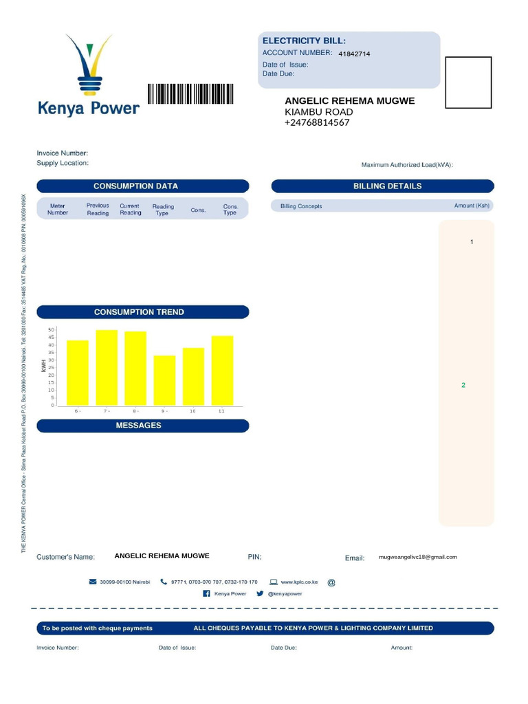Angelic KPLC | PDF | Value Added Tax | Payments