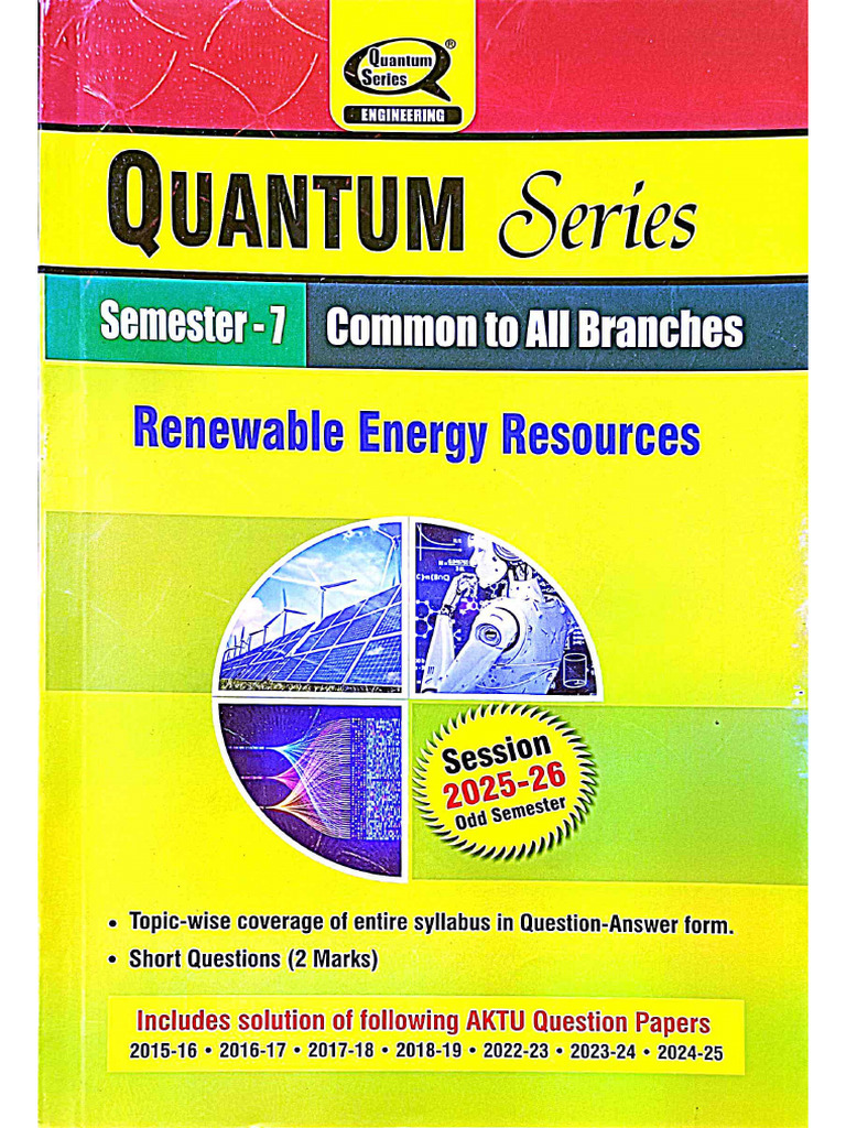 Renewable Energy Resources | PDF