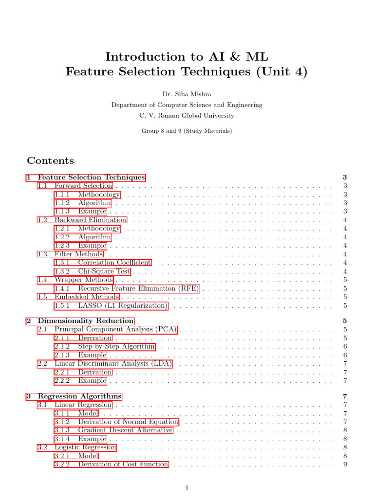 Module4 Notes | PDF | Support Vector Machine | Eigenvalues And Eigenvectors