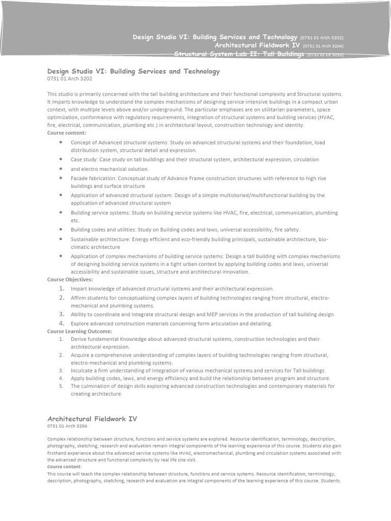 Design Studio VI_Handout_ (3) | PDF | System | Sustainability